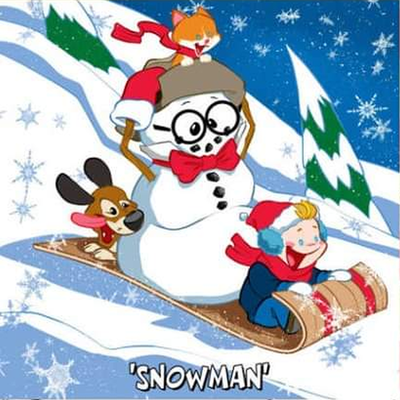 Lar, cartoonist extraordinaire